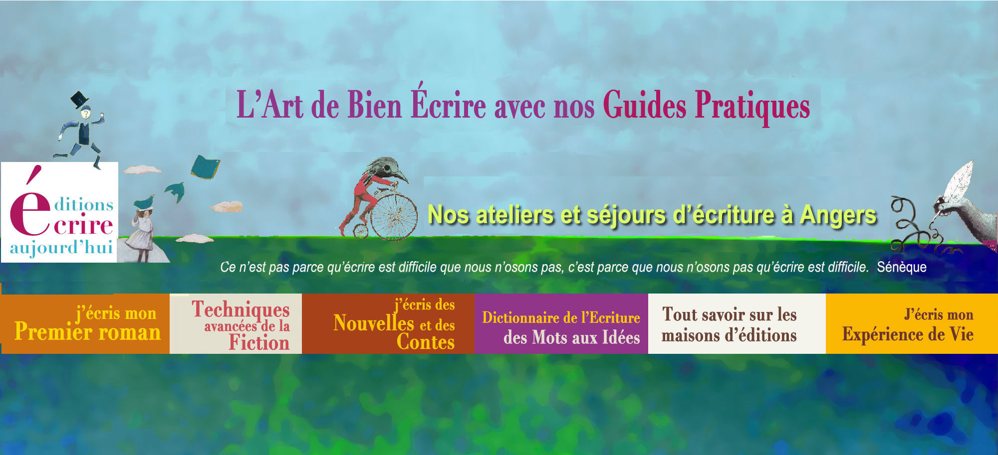 Les éditions Écrire Aujourd'hui vous souhaitent la bienvenue ! - ECRIRE ...